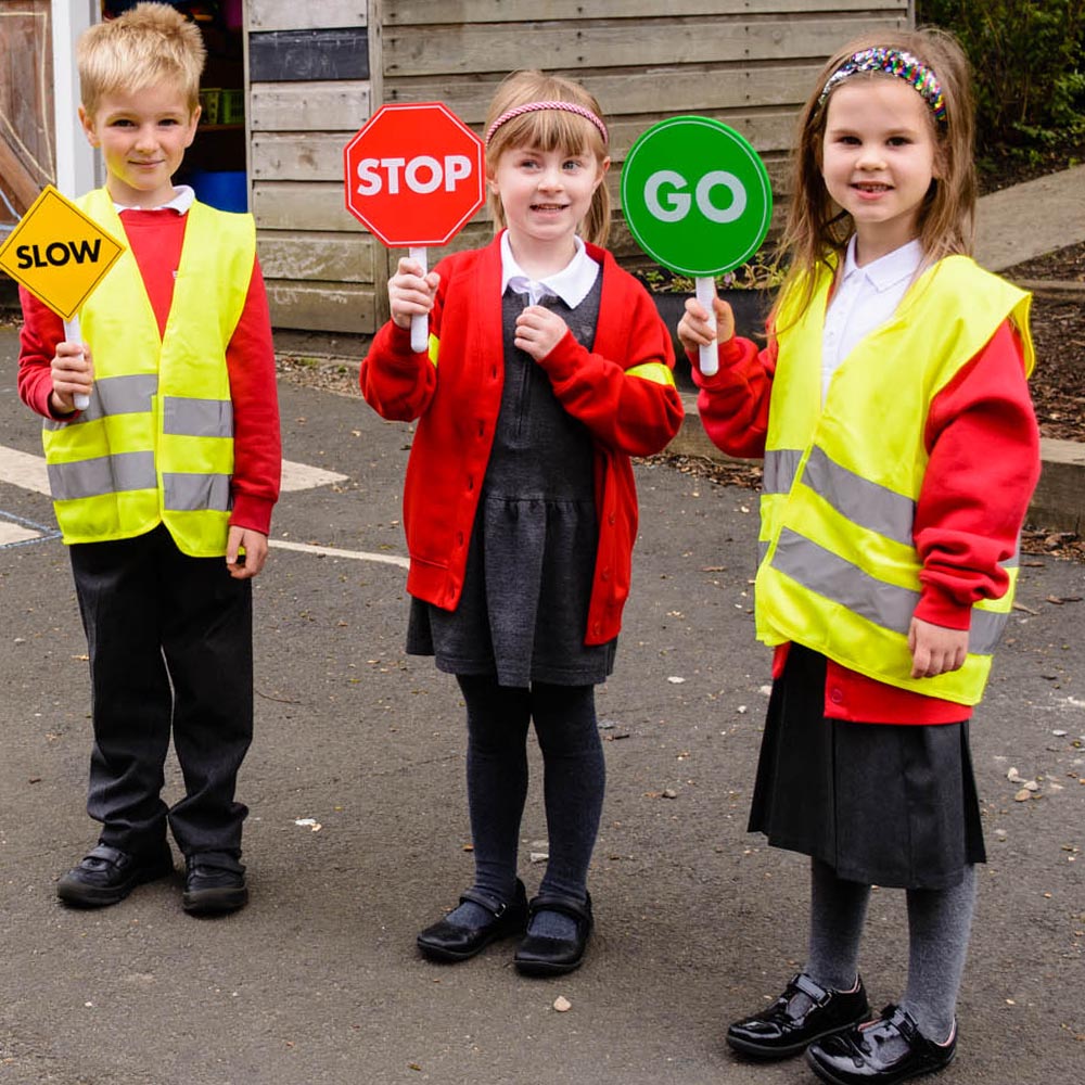 Stop And Go Signs For Children