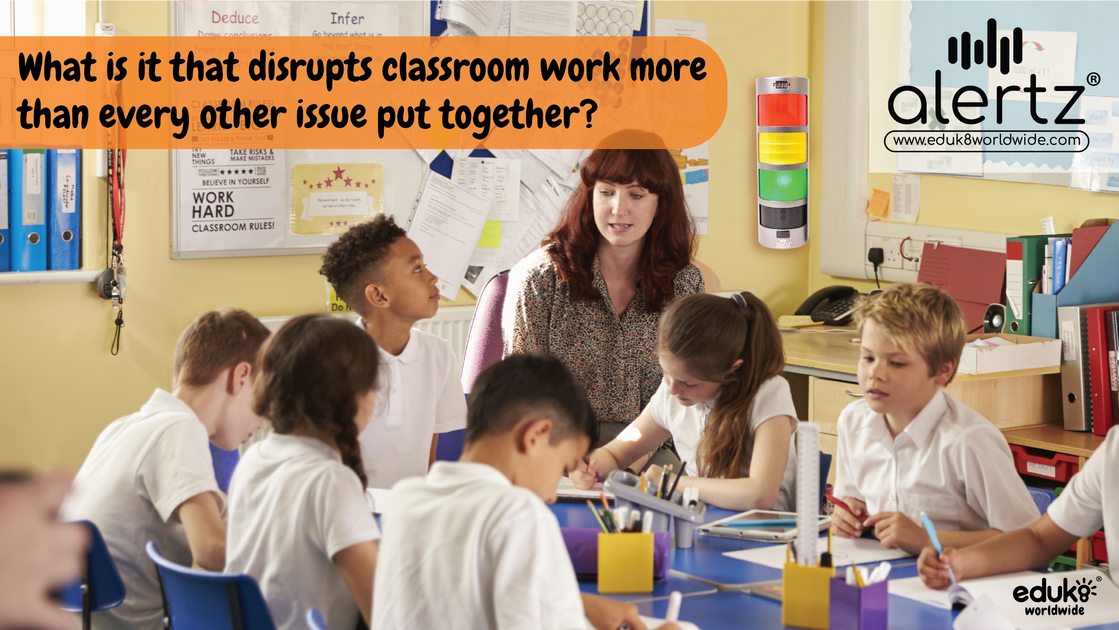 What is it that disrupts classroom work more than every other issue pu