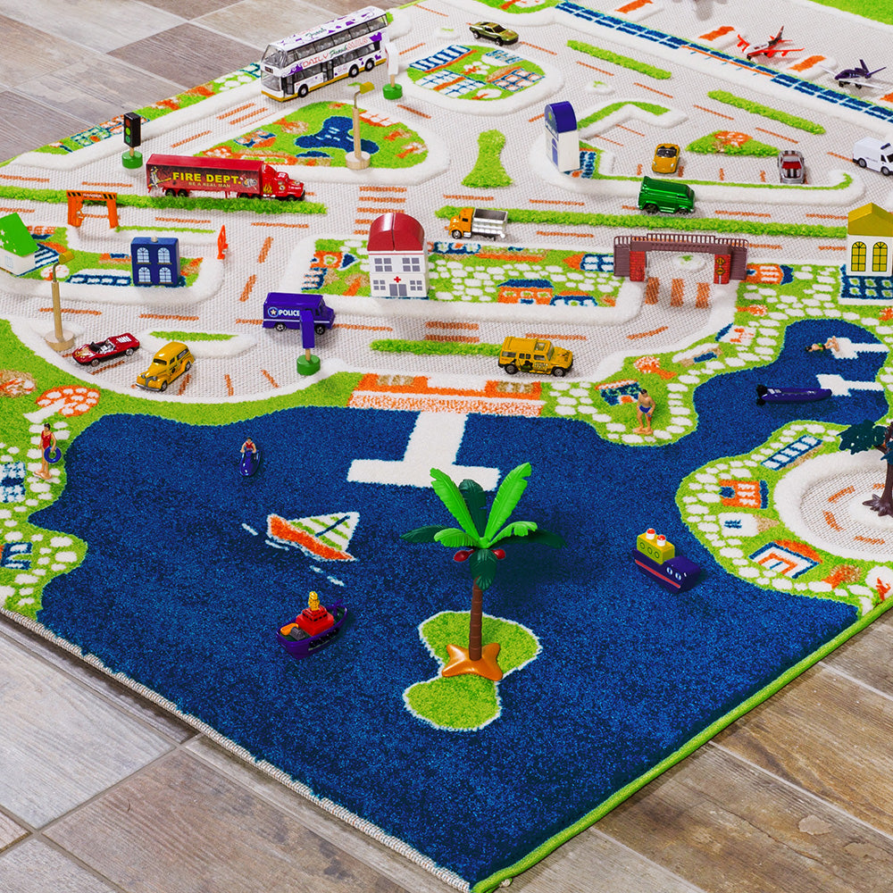 3D Mini City Play Rug – eduk8worldwide