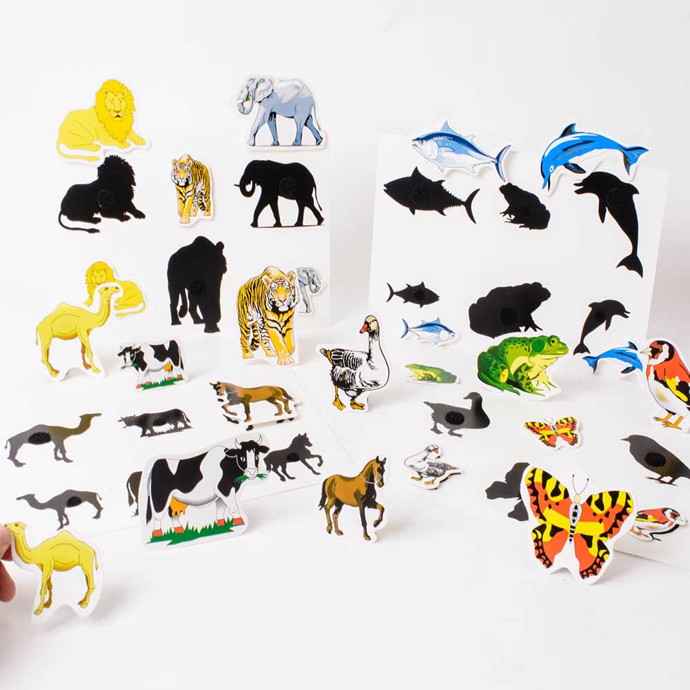 Animal Lotto: Match Silhouette to Animal