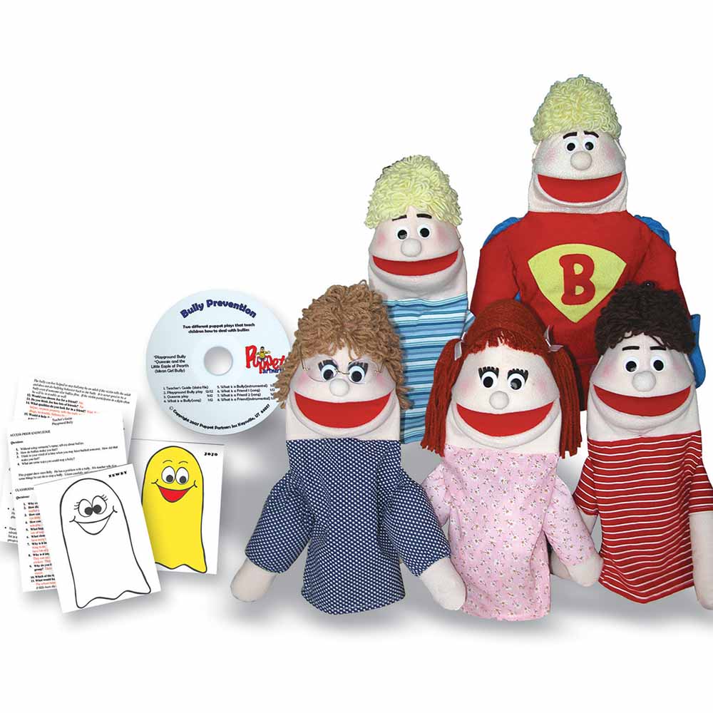 Bully Prevention Puppet Set with CD